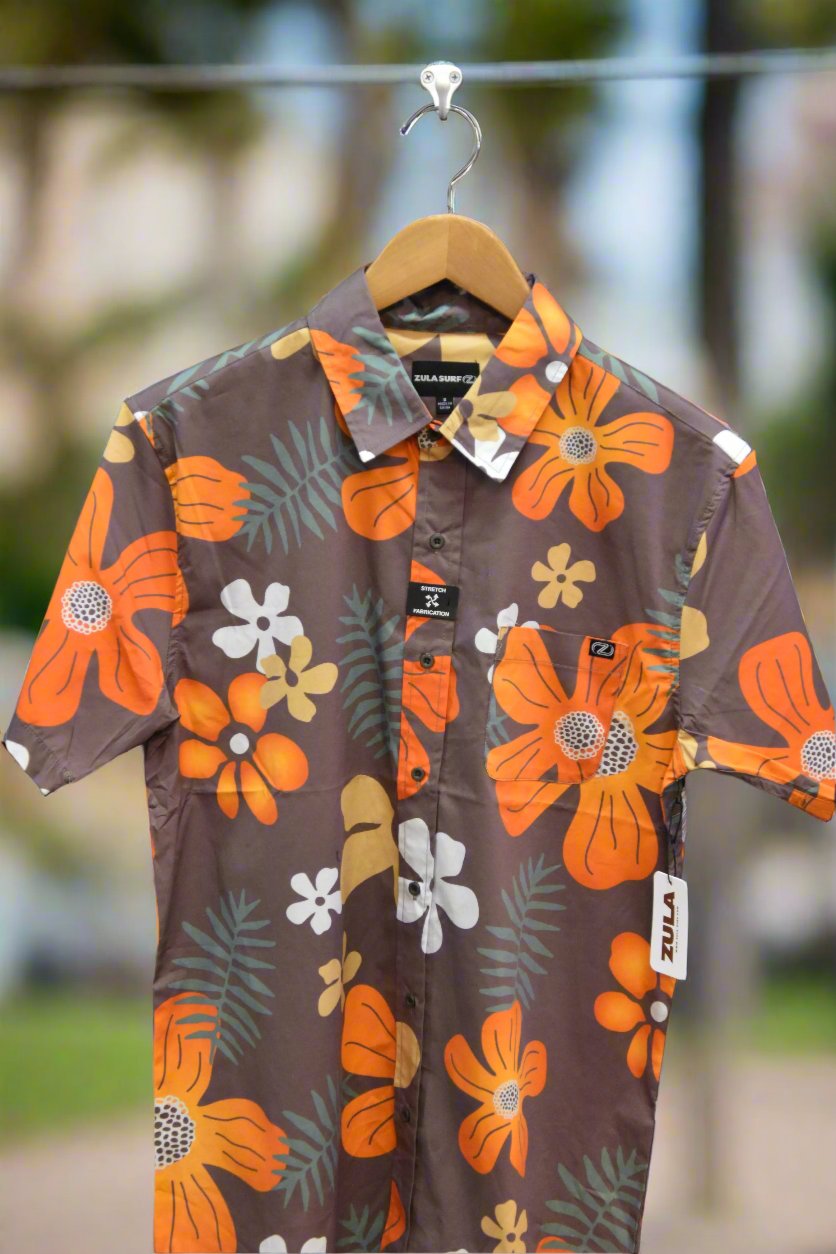 Men's Zula Aloha Surf Button Up – Zula Surf